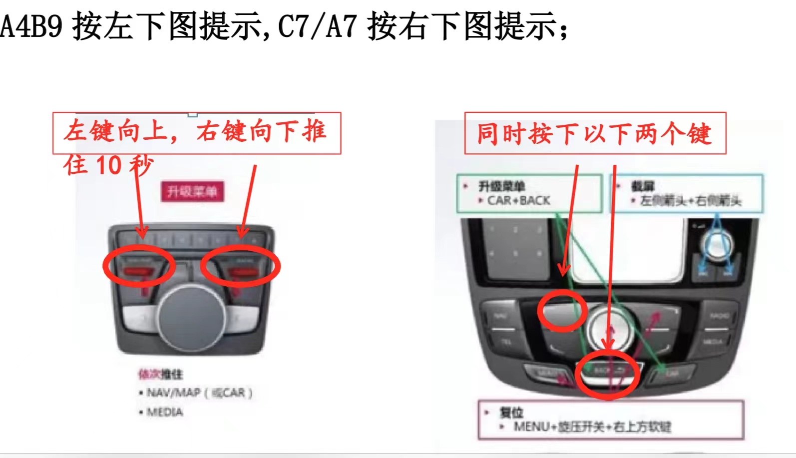奥迪A3 A4 A5 Q2L Q5L主机8711地图版本2023 HD硬盘版本-大众奥迪MQB刷隐藏|改装升级教程|学习教程|固件|编码缘众日记